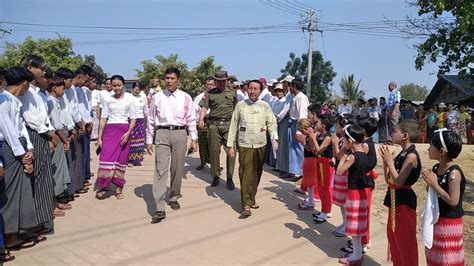 အောင်လံမြို့နယ် ရွာမထုံးကျေးရွာတွင် ကျေးရွာဖွံ့ဖြိုးတိုးတက်ရေး ကွန်ကရစ်လမ်းသစ်ဖွင့်ပွဲ ကျင်းပ