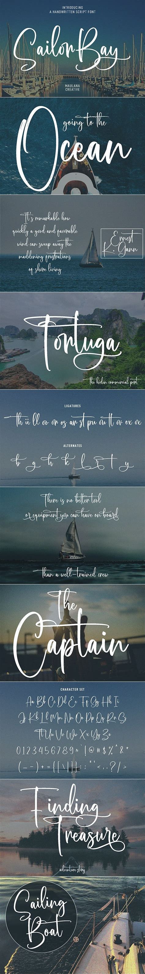 Sailor Bay Brush Script Font