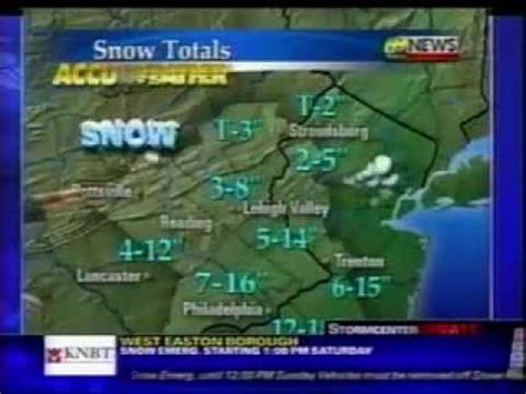 WFMZ News Weekend Edition At Pm Winter Weather Coverage