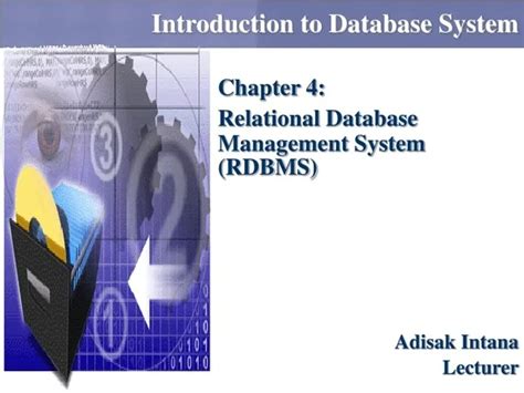 Ppt Introduction To Relational Database Management Systems Rdbms