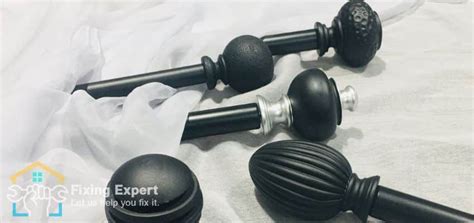 12 Different Types Of Curtain Rods Fixing Expert