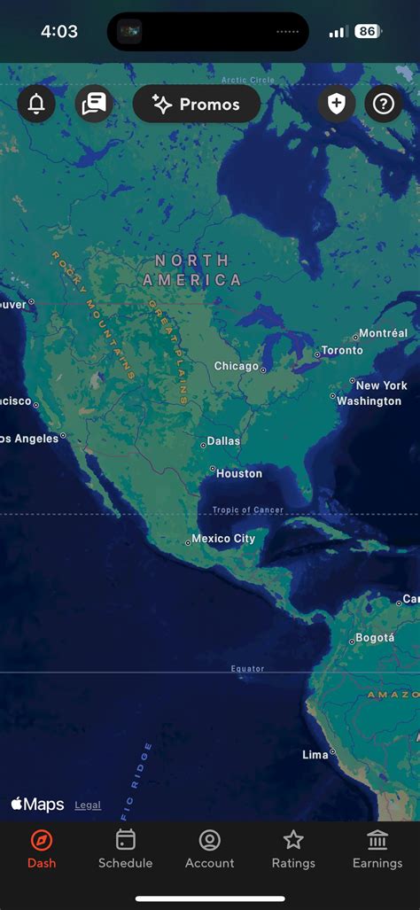 When I Open My App It Doesnt Show Me My Area What Does This Mean R Doordash Drivers