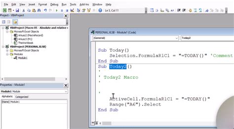 Excel Vba — How Absolute And Relative References In Macro Work Introduction To Macros And Vba