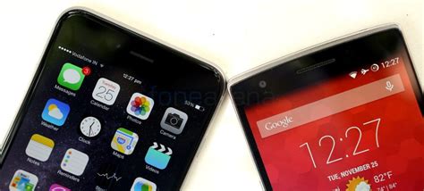 Apple Iphone Plus Vs Oneplus One Photo Gallery