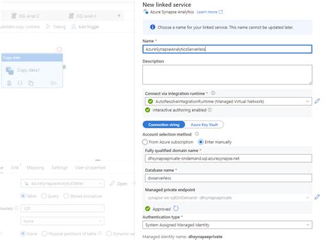 Serverless Sql Pools Managed Private Endpoint