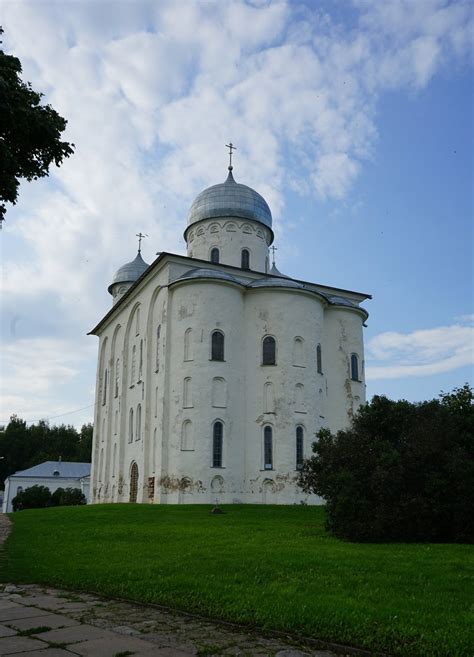 Великий Новгород в объективе времени Георгиевский собор Свято Юрьева монастыря