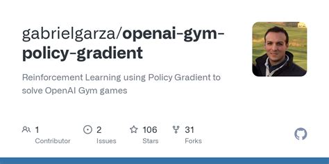 Github Gabrielgarzaopenai Gym Policy Gradient Reinforcement Learning Using Policy Gradient