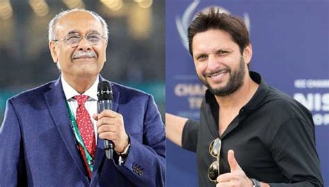 Shahid Afridi Capable Of Taking Bold Decisions Najam Sethi