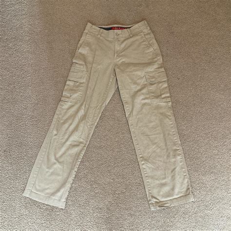 Tan Dickies Cargo Pants Great Condition Only Worn A Depop