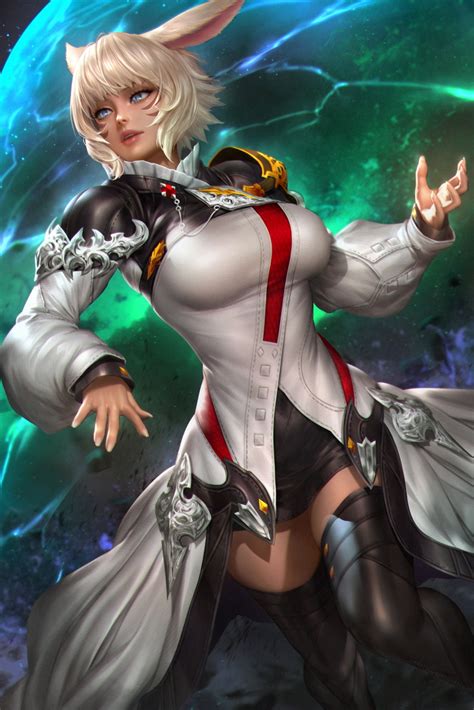 Drawing Artwork Women Final Fantasy Xiv A Realm Reborn