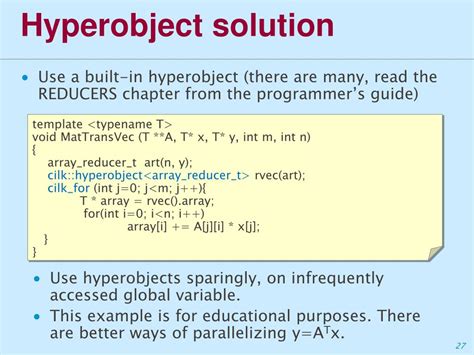 Ppt Cs 240a Linear Algebra In Shared Memory With Cilk Powerpoint