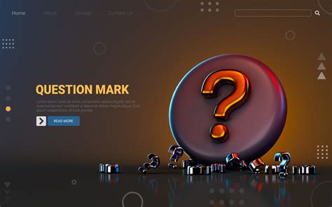 Question Mark Badge Dark Background Graphic By Ahmedsakib372 · Creative
