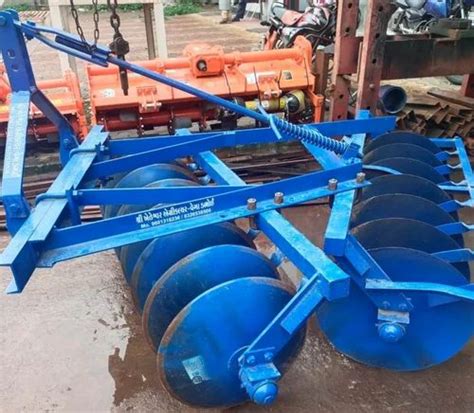 Mild Steel 7 Agricultural Tractor Disc Harrow For Agriculture Disc