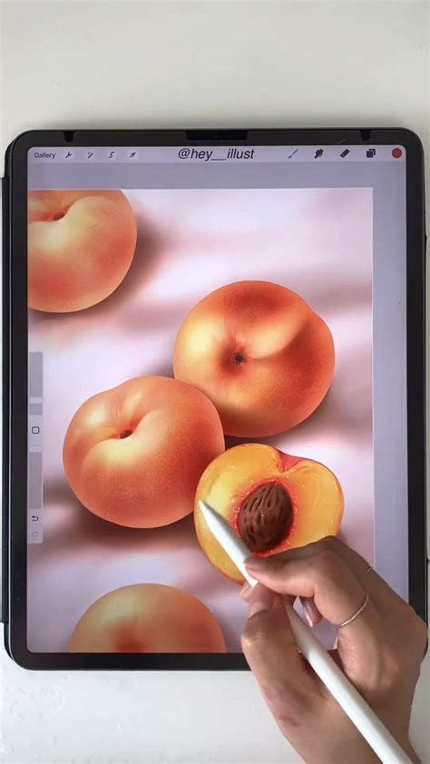 Digital Art Drawing In Procreate By Heyillust Ipad Art Drawing Inspiration Digital Art