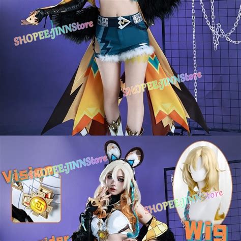Jinn Genshin Impact Geo Character Xilonen Cosplay Costumes Sexy