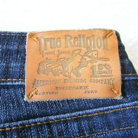 True Religion Women S TONY Blue FLARE Jeans Size 25 L Gem