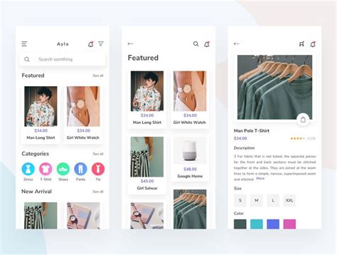 Ayla Ecommerce UI Kit Uikit Ecommerce Sketch Ui Kit Ecommerce Ui White Watches For Men