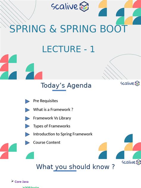 Spring Framework Lecture 1 Pdf Spring Framework Software Framework Spring Framework Lecture 1 Pdf Spring Framework Software Framework