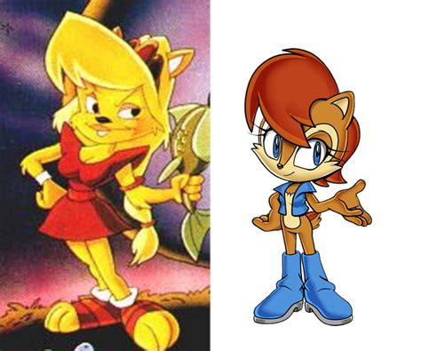 Princess Acorn Sallys Phototype Design By Sonichedgehog02 On Deviantart