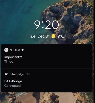 Solved NB6 Icon Not Showing On Lock Screen Only The White Circle