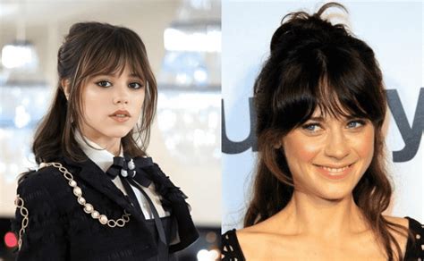 Peinados Frescos Para Cabello Lacio Con Flequillo De Cortina