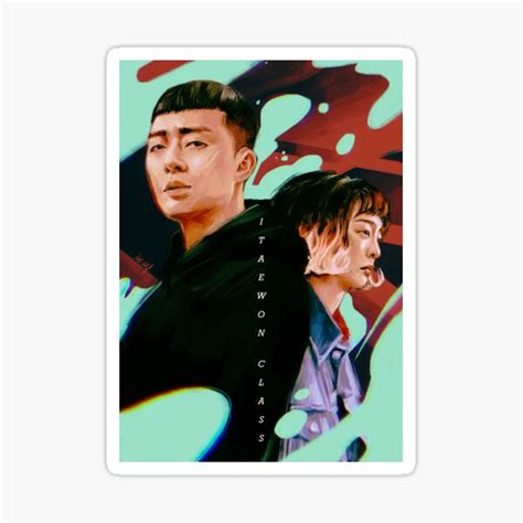 Itaewon Class Sticker By Rellygc Redbubble