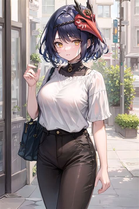 𝑫𝒂𝒊𝒍𝒚 𝑾𝒂𝒊𝒇𝒖𝒔 On Twitter Sara From Genshin Impact 💗 Source