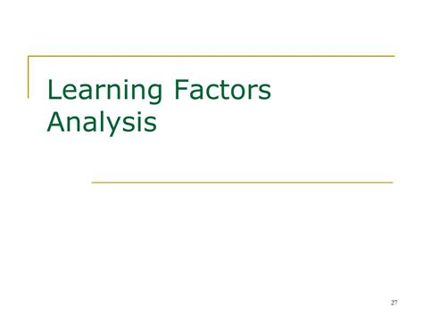 Ppt Learning From Learning Curves Item Response Theory And Learning