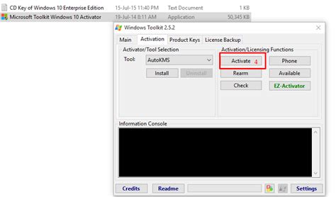 Windows 10 Enterprise Activator MS Toolkit 2 5 2