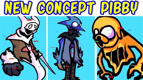 New Pibby Leaks Concepts Fnf Vs Finn Fnf Vs Jake Come