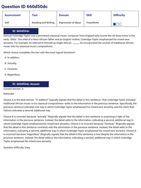 Transitions Easy Answers 38 Pdf Phoenicia Sat