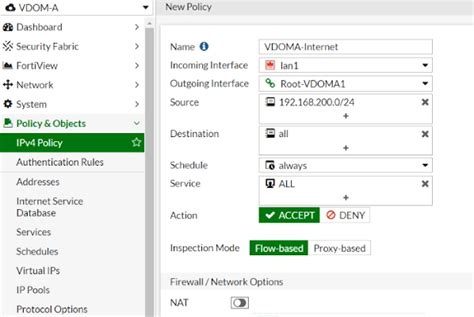 Fortigate Vdom And Inter Vdom Implementation