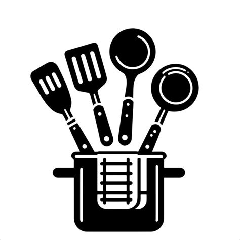 Herramientas De Cocina Svg Paquete Vector Premium