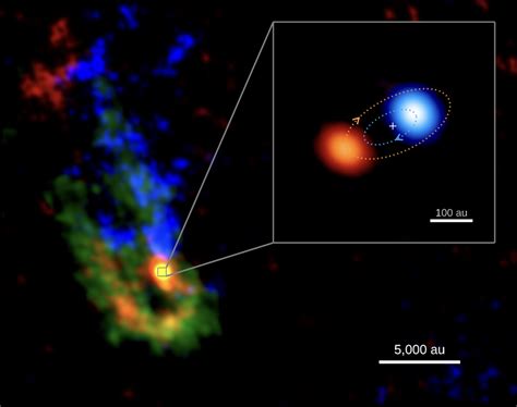 アルマ望遠鏡で迫る大質量連星系の起源 国立天文台naoj