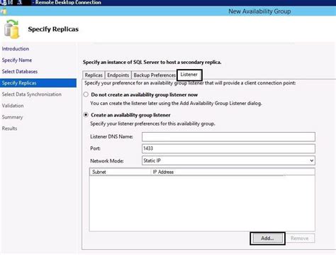 Sql Server Always On Availability Group On Multi Subnet Cluster