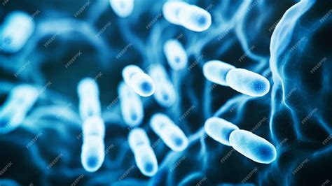Premium Photo Abstract Lactobacillus Bulgaricus Bacteria 3d Rendered Microbiology Image