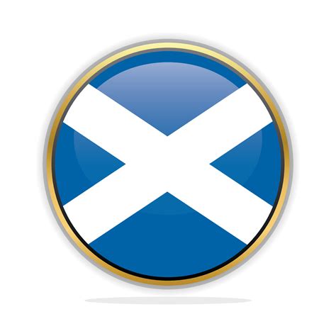 Button Flag Design Template Scotland 23118820 Vector Art At Vecteezy