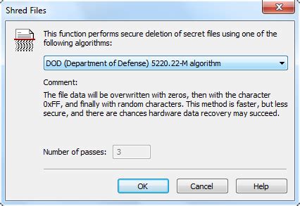File Shredder Secure Delete Files On NTFS FAT Wipe Hard Drive