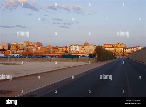 Termoli Molise The Ancient Village Illuminated By The Early Morning