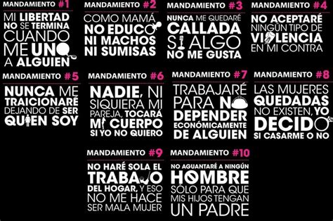 Los 10 Mandamientos De La Mujer Ecología