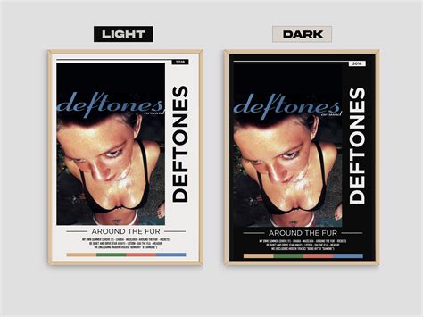 Deftones Around The Fur Album Poster Album Cover Poster Etsy