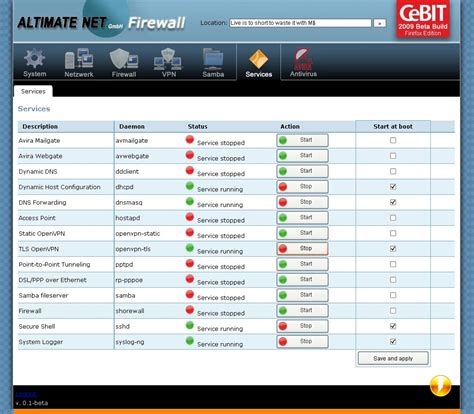 Nice Screenshots To Our Lovely And Easy To Use Firewall