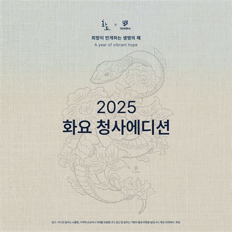 화요 Hwayo 다가오는 연말연시 선물 결정 하셨나요 아직 고민중이시라면 화요53 청사에디션을