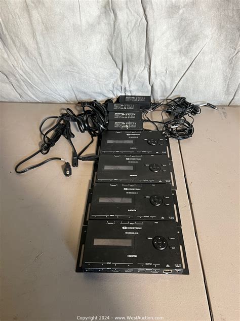 West Auctions Auction Part 1 Of 2 Sound Lighting Broadcast And Integration Equipment From