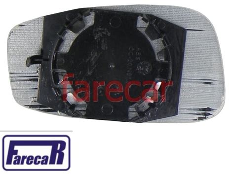 SUBCONJUNTO LENTE DE VIDRO BASE DO ESPELHO RETROVISOR FIAT IDEA