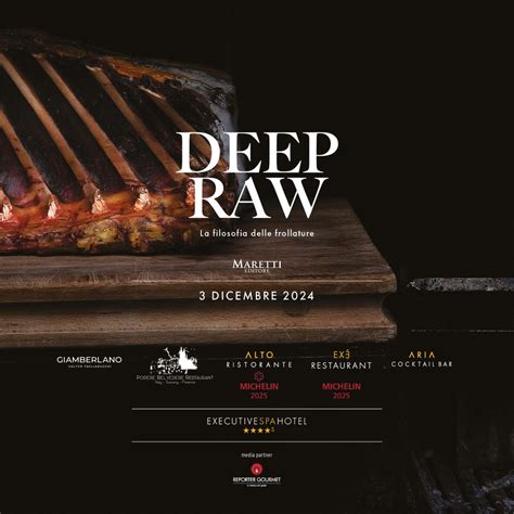 Deep Raw La Filosofia Delle Frottalure Exè Alto Ristorante
