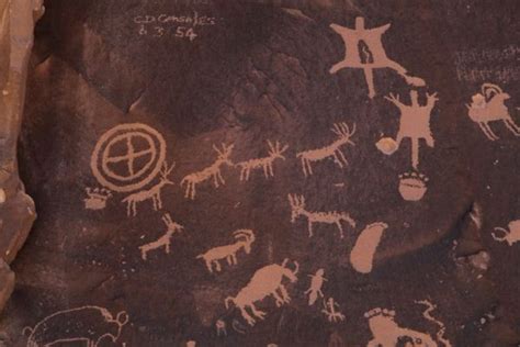 Petroglyph 4 Deer Petroglyph