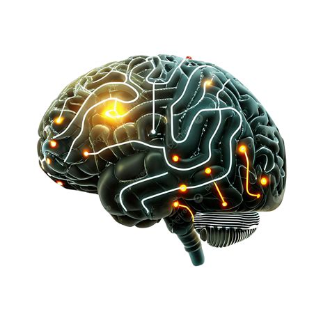 Human Brain Neural Network Connections 3d Render Brain Human Brain
