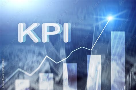 Kpi Key Performance Indicator Business And Technology Concept Multiple Exposure Mixed Media