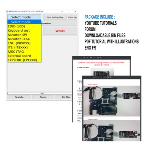 Lap Parts Electronic Store Io Programmer Ver 41 Io Kbc Programmer